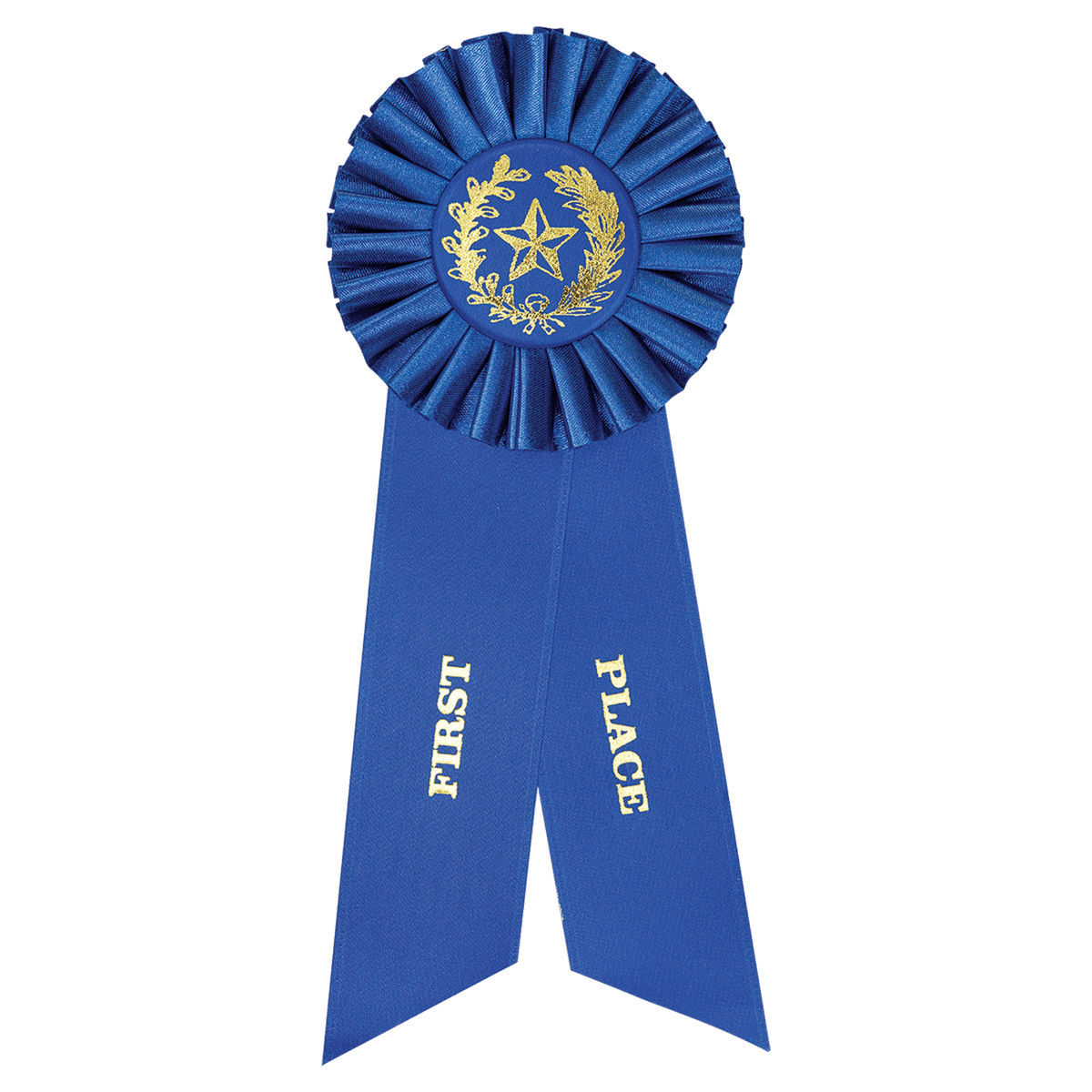 {{Blue 1st Place Rosette Ribbon}} | Custom Apparel & Printing | AKD